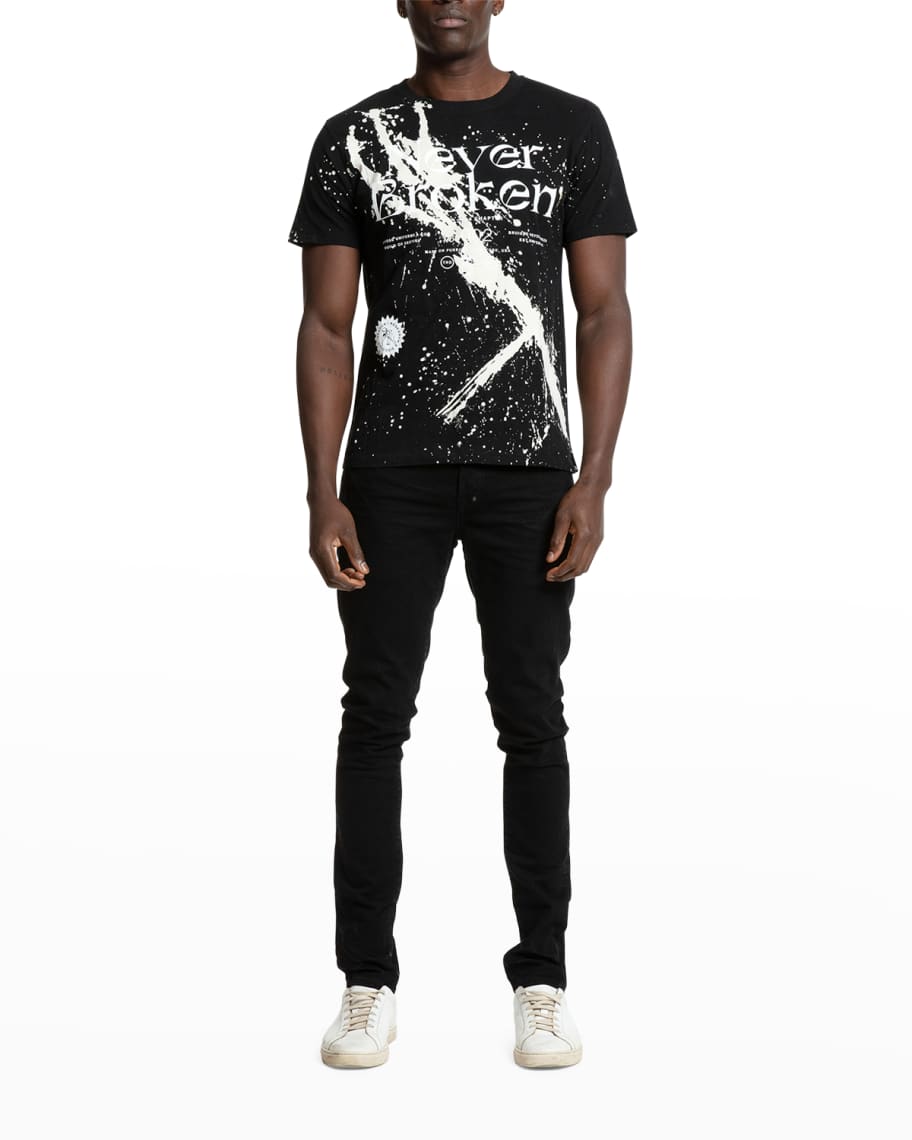 PRPS Men's Matchless Paint-Splatter Logo T-Shirt | Neiman Marcus