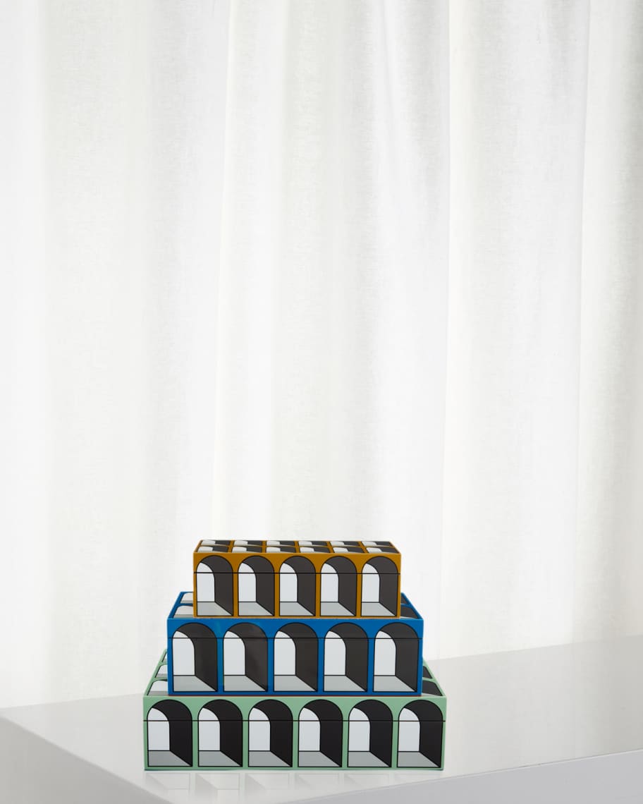Lacquer Arcade Boxes | Neiman Marcus