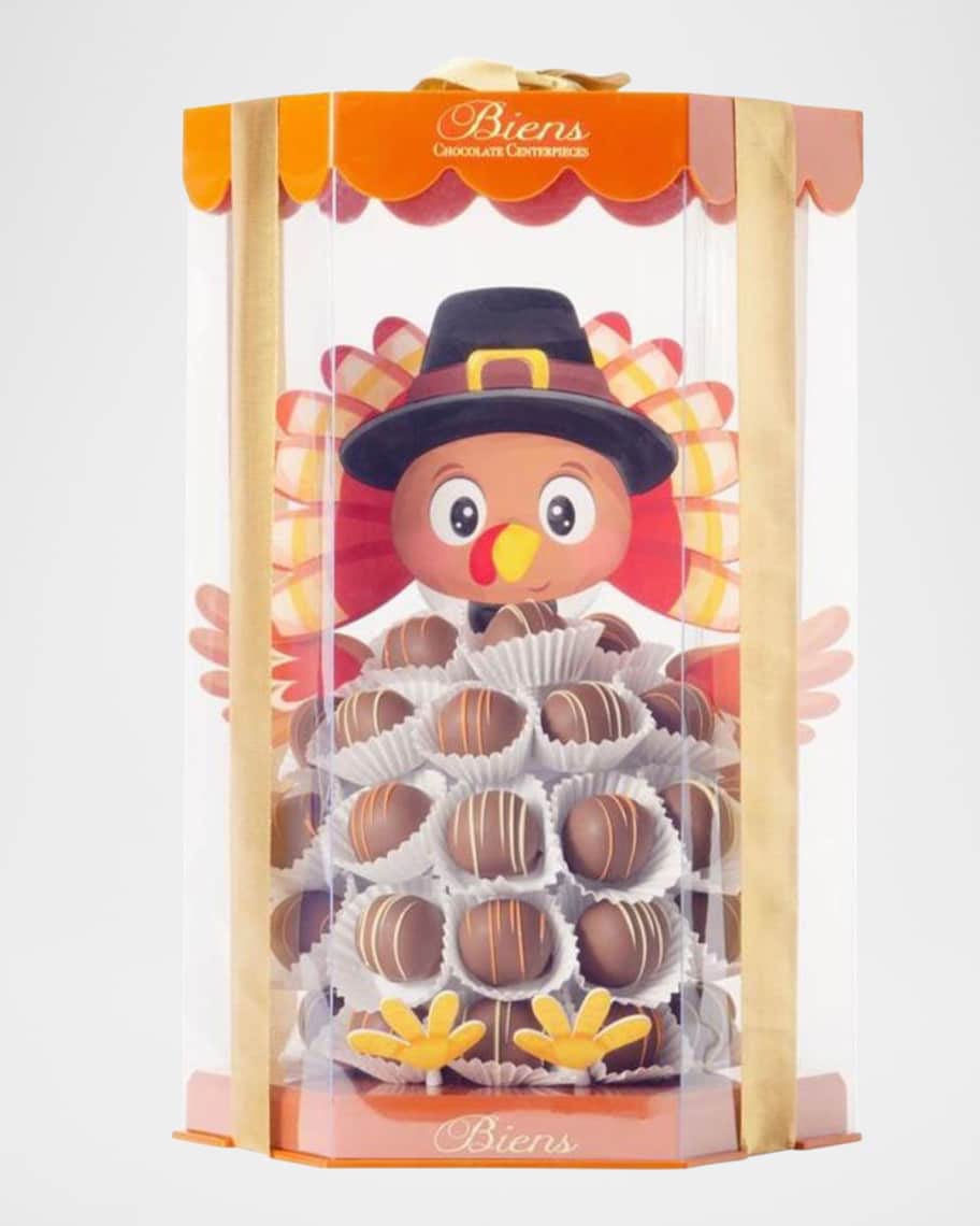 Biens Chocolate Centerpiece Toby the Bien Turkey | Neiman Marcus