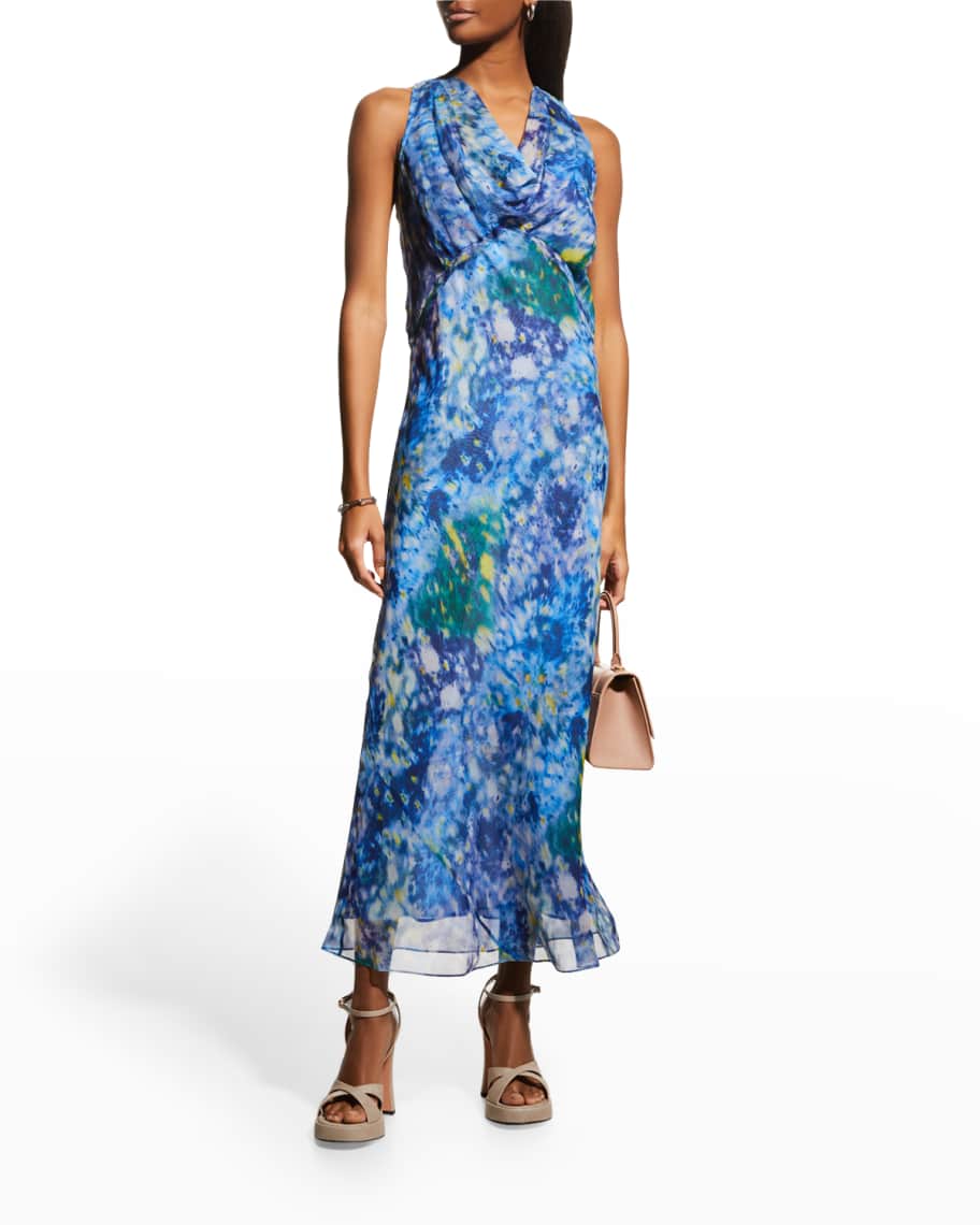Marc Jacobs The Halter Cowl Neck Dress | Neiman Marcus