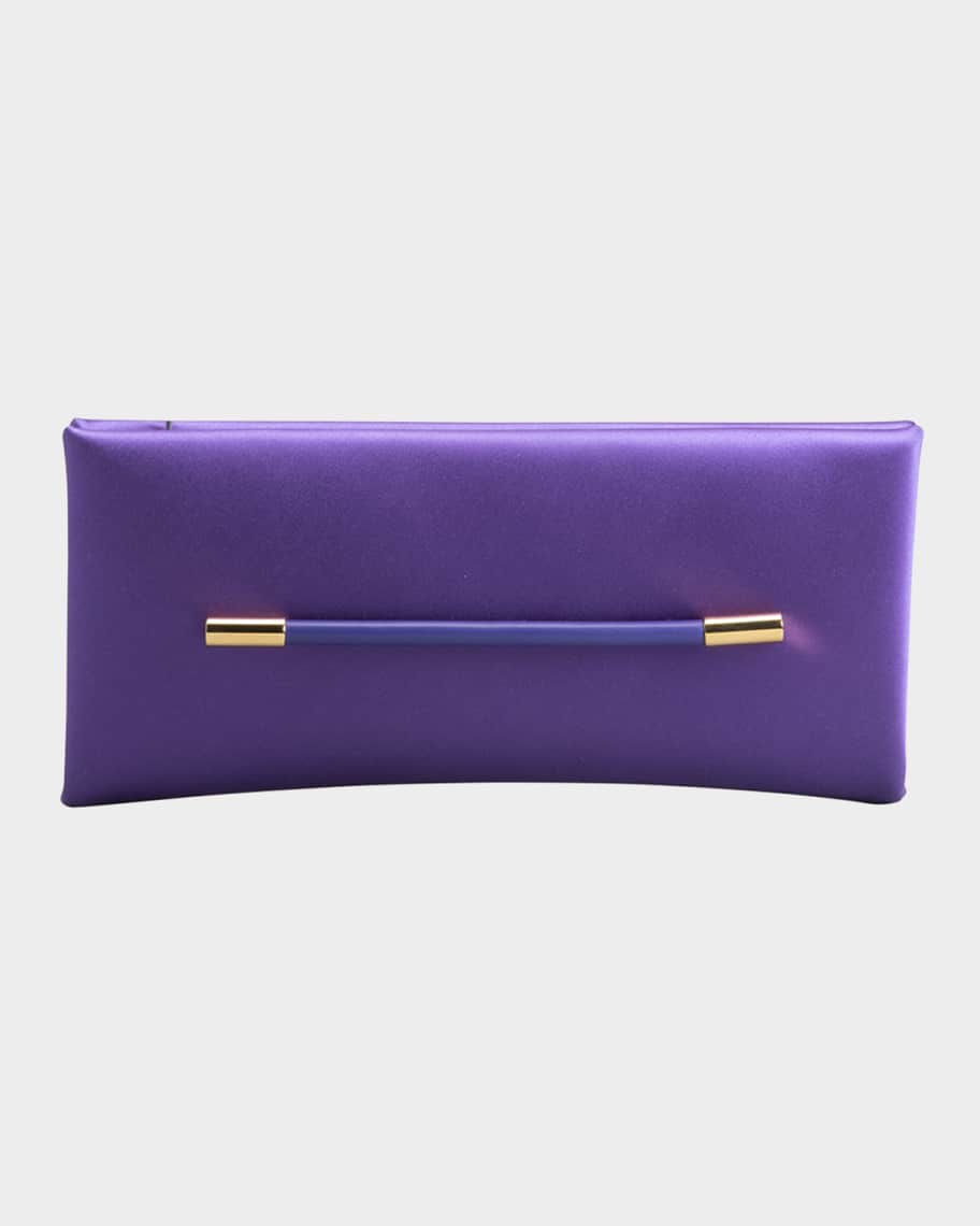 TOM FORD Ava Clutch in Satin | Neiman Marcus