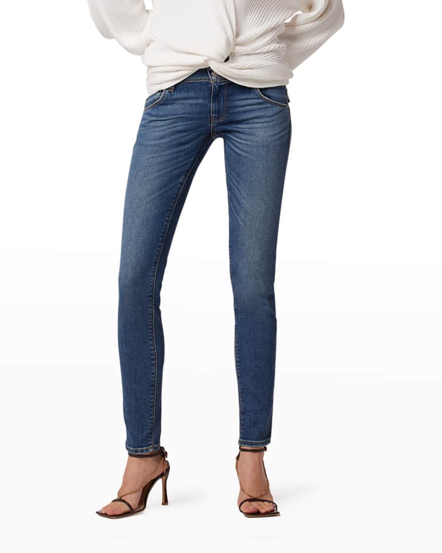 Hudson Collin Mid-Rise Skinny Jeans | Neiman Marcus