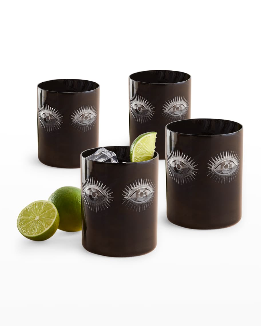 Jonathan Adler Muse Eyes Glassware in Gift Box, Set of 4 | Neiman Marcus