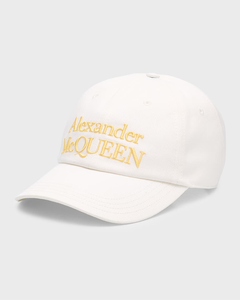McQueen Men's Stacked Logo Baseball Hat | Neiman Marcus