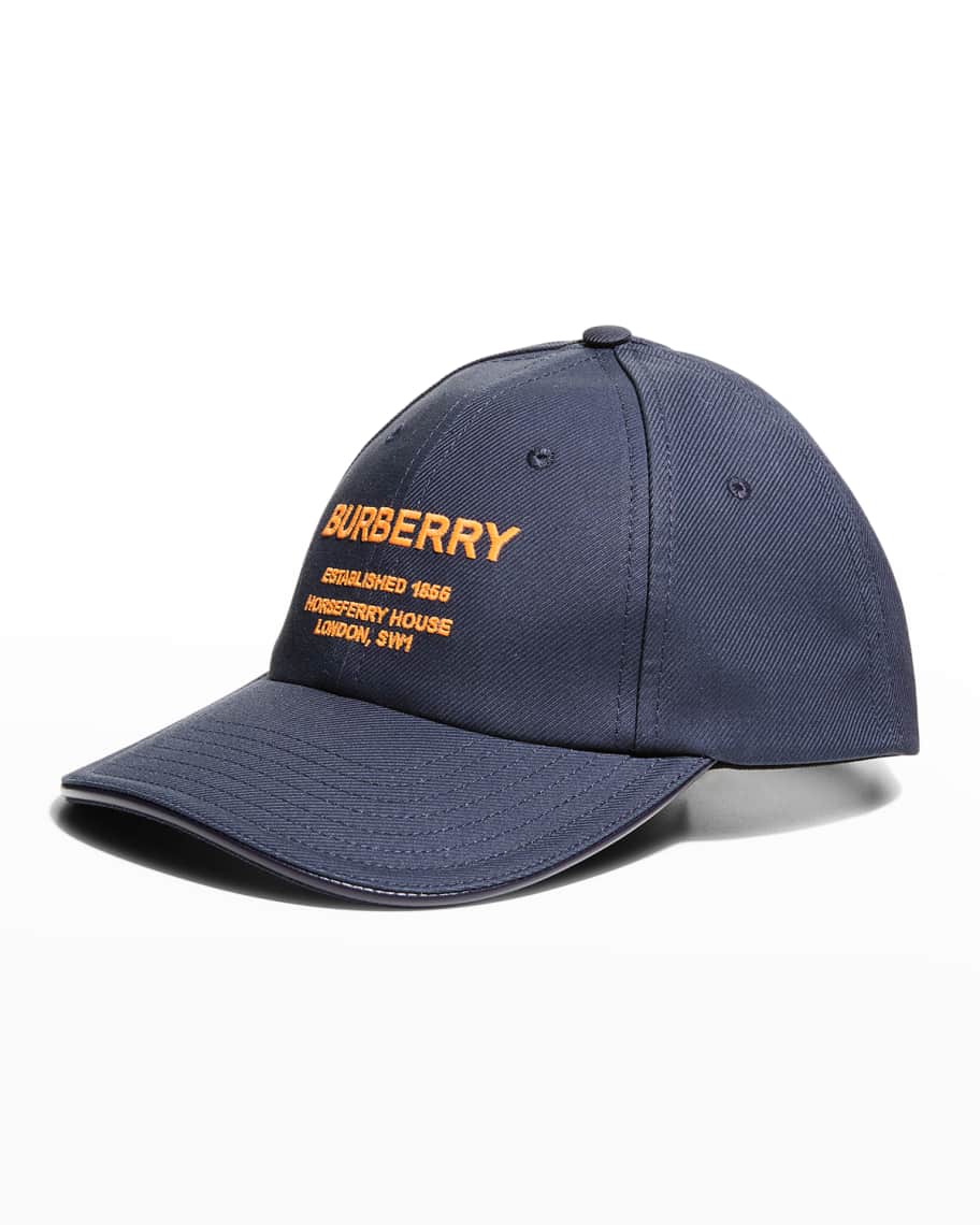 Burberry Men's Horseferry Baseball Cap | Neiman Marcus
