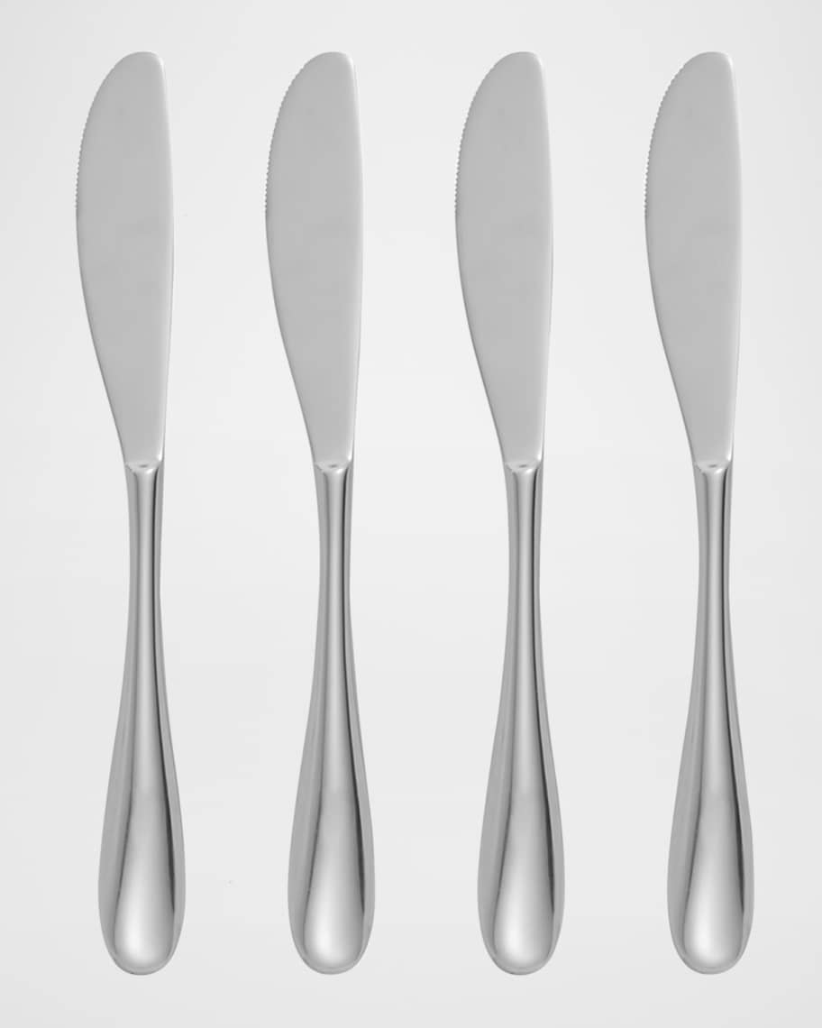 Nambe Flatware Paige Butter Knives, Set of 4 | Neiman Marcus
