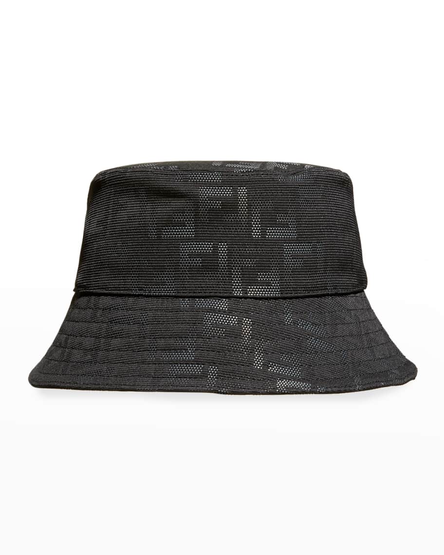 Fendi Men's Flash FF Logo Bucket Hat | Neiman Marcus