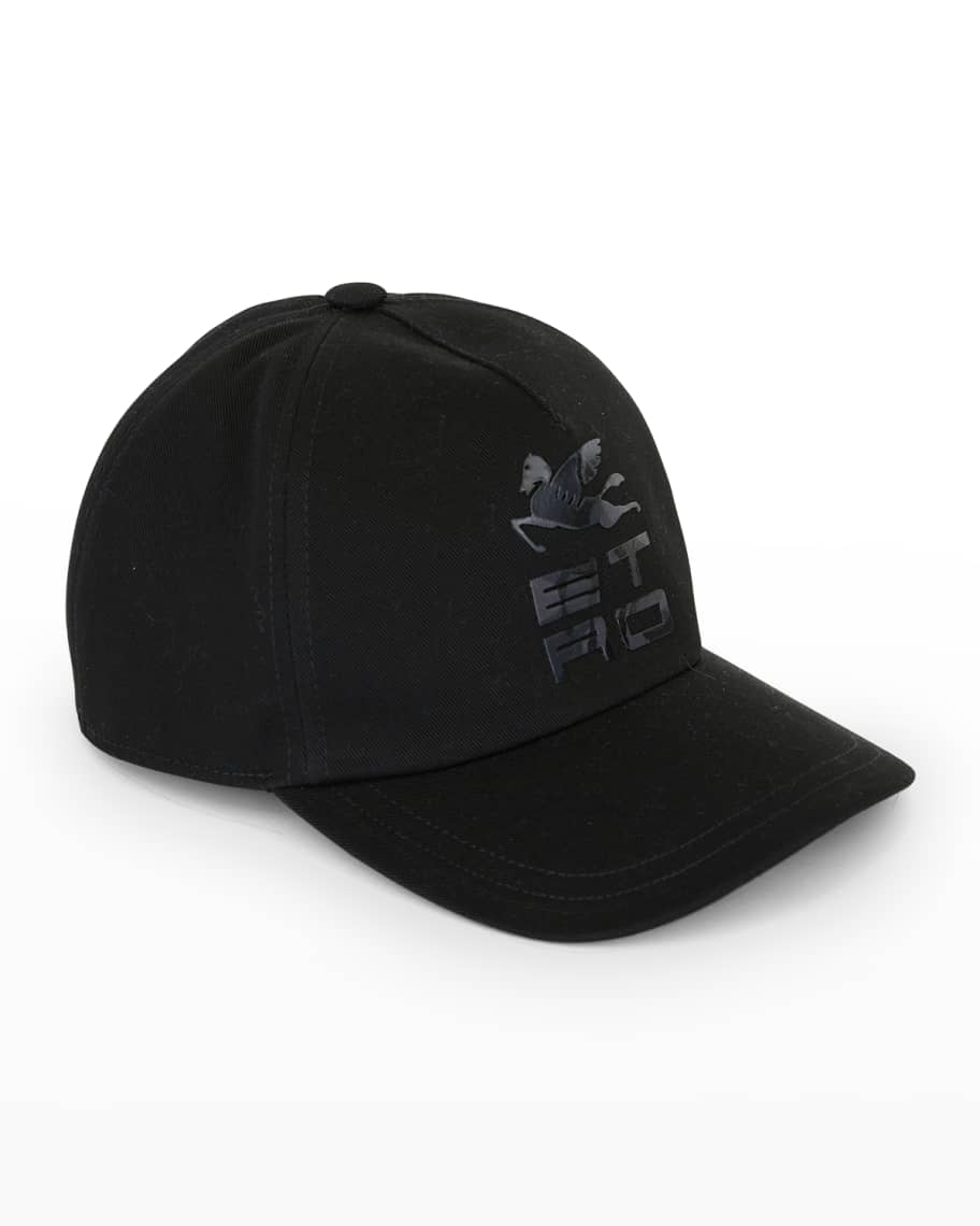 Etro Men's Camo-Logo Baseball Hat | Neiman Marcus