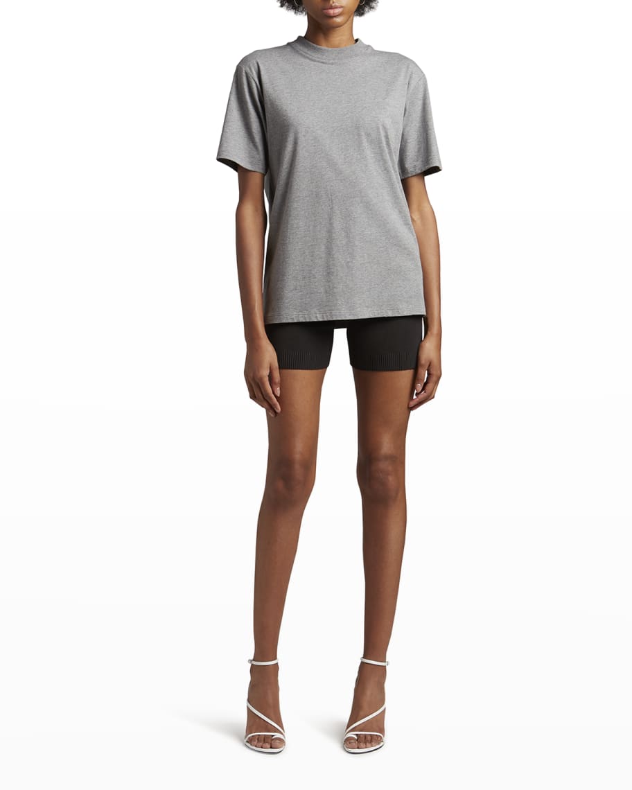 Off-White Diagonal Logo Back Tee | Neiman Marcus
