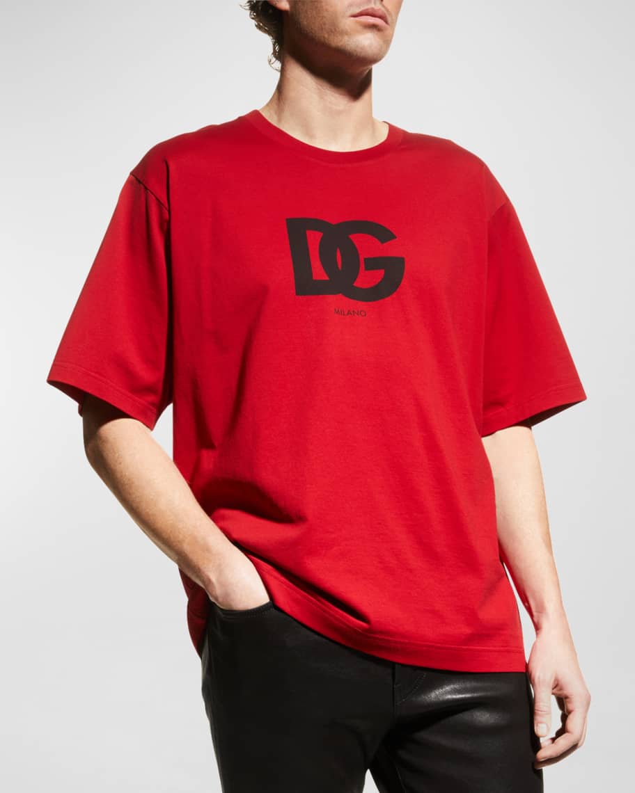 Dolce&Gabbana Men's DG Logo T-Shirt | Neiman Marcus