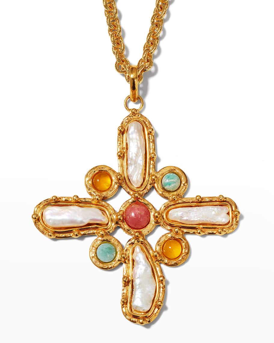 Sylvia Toledano Collier Croix Baroque Neckalce | Neiman Marcus