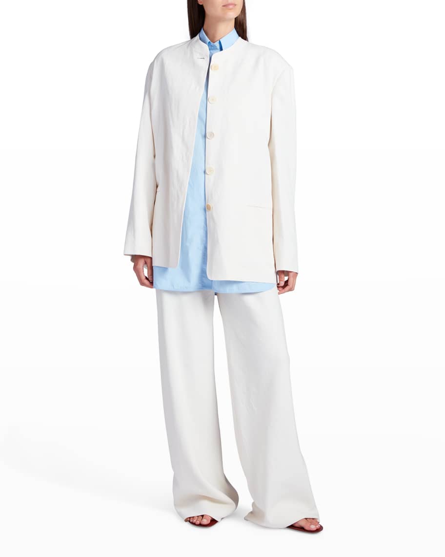 THE ROW Gala Wide-Leg Pants | Neiman Marcus