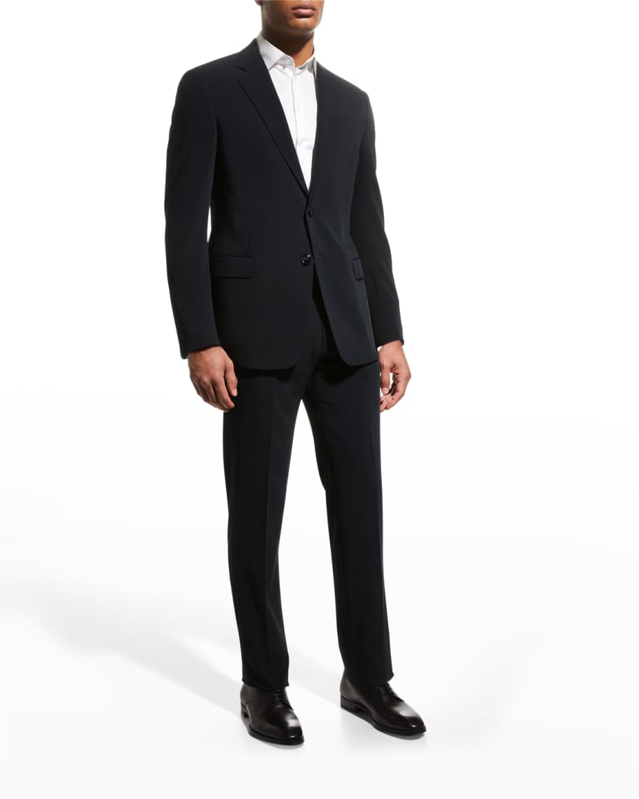 Giorgio Armani Men's Stretch Solid Suit | Neiman Marcus