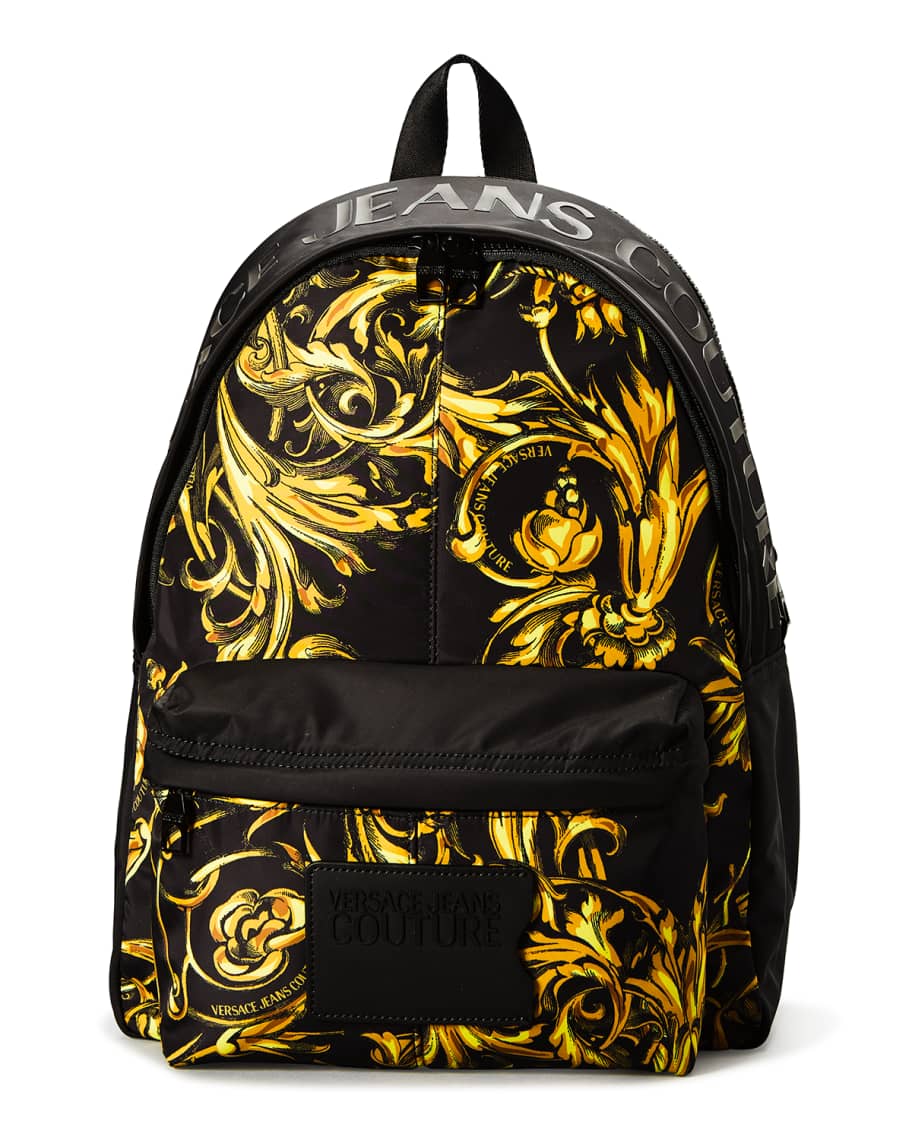 Versace Jeans Couture Men's Regalia Baroque Backpack | Neiman Marcus