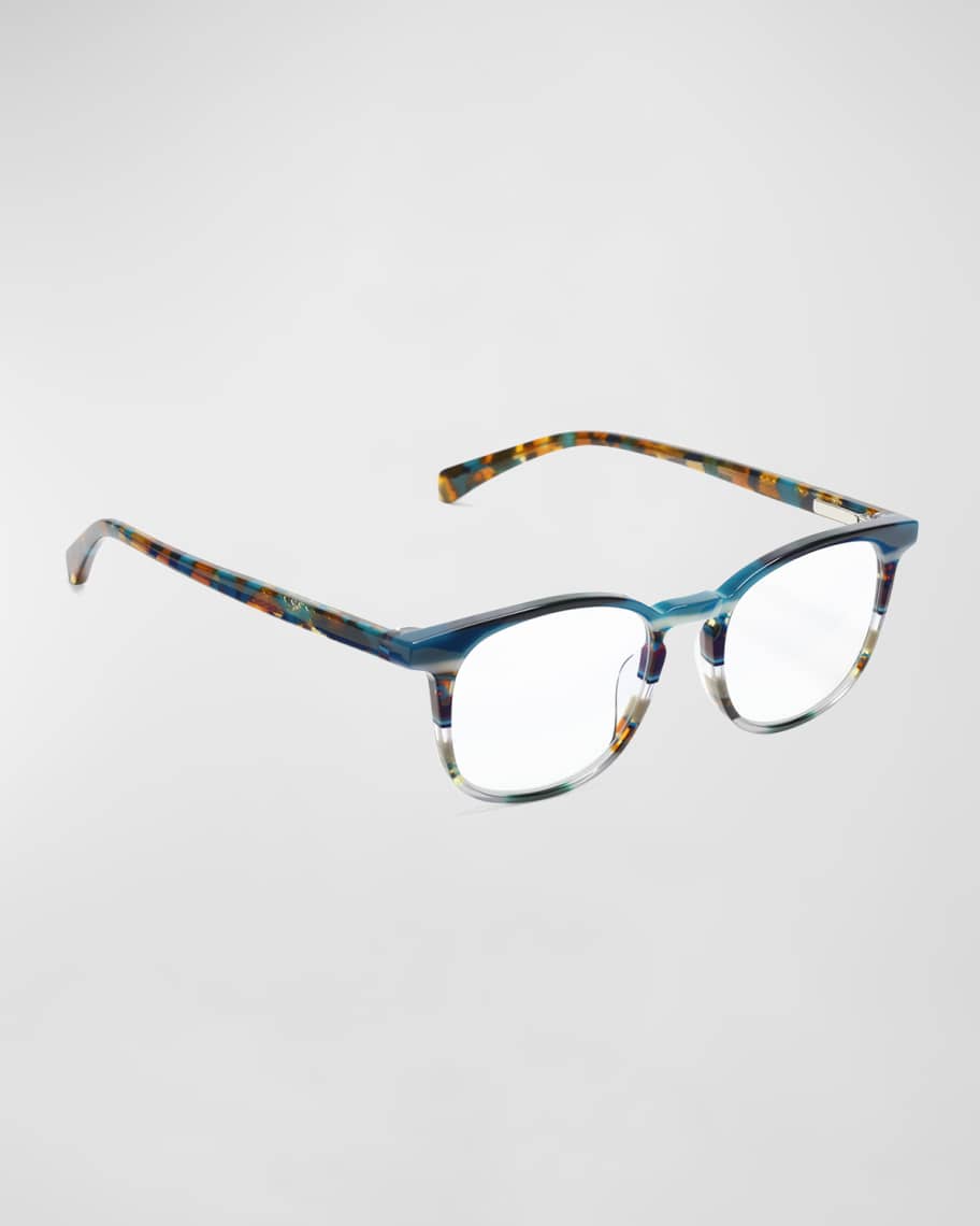 Eyebobs Boardroom Oversized Square Acetate Reader Glasses | Neiman Marcus