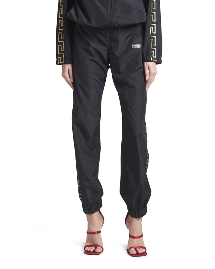 Versace Iconic Greca Track Pants | Neiman Marcus