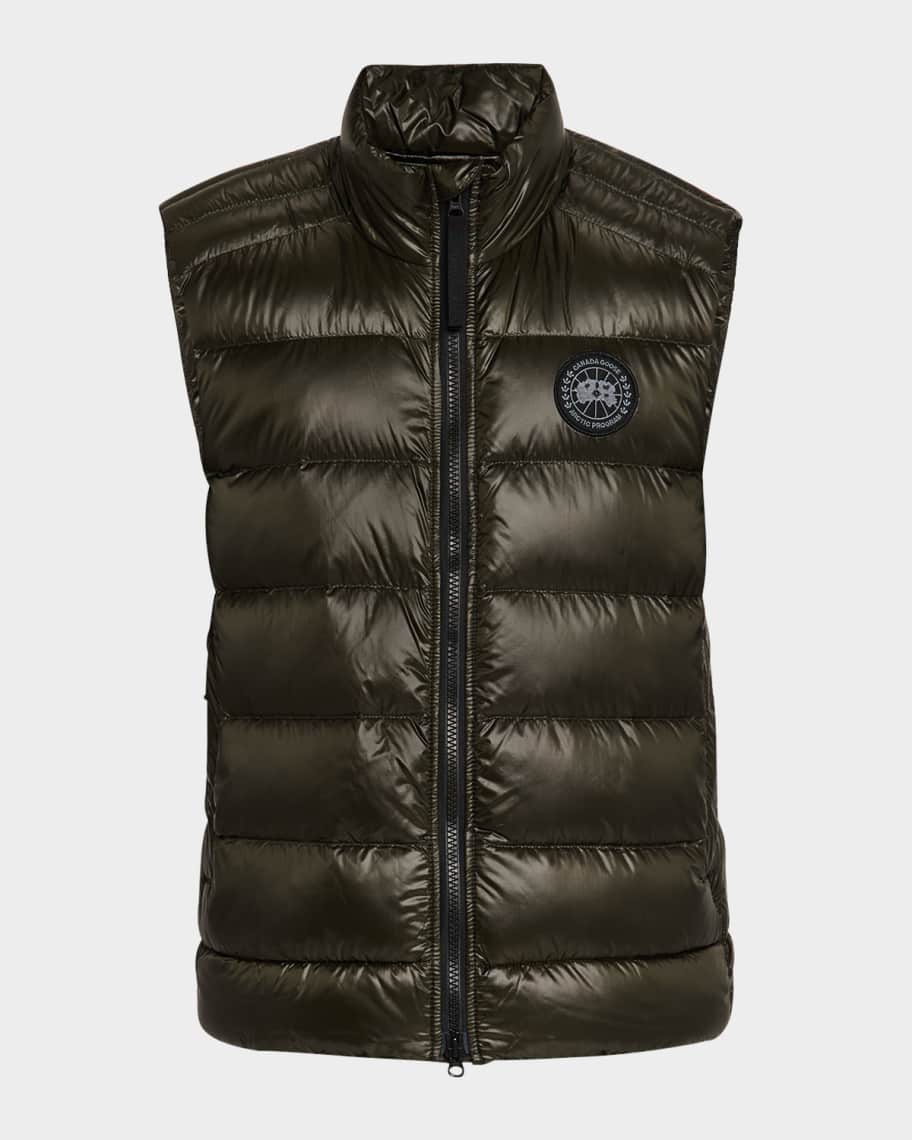 Canada Goose Men's Crofton Disc Puffer Vest | Neiman Marcus