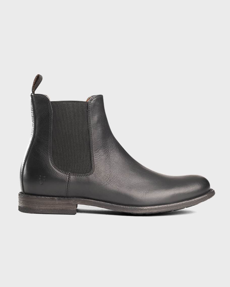 Frye Men's Tyler Leather Chelsea Boots | Neiman Marcus