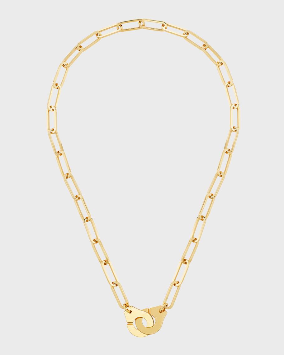 DINH VAN Yellow Gold Menottes R15 Extra-Large Chain Necklace | Neiman ...