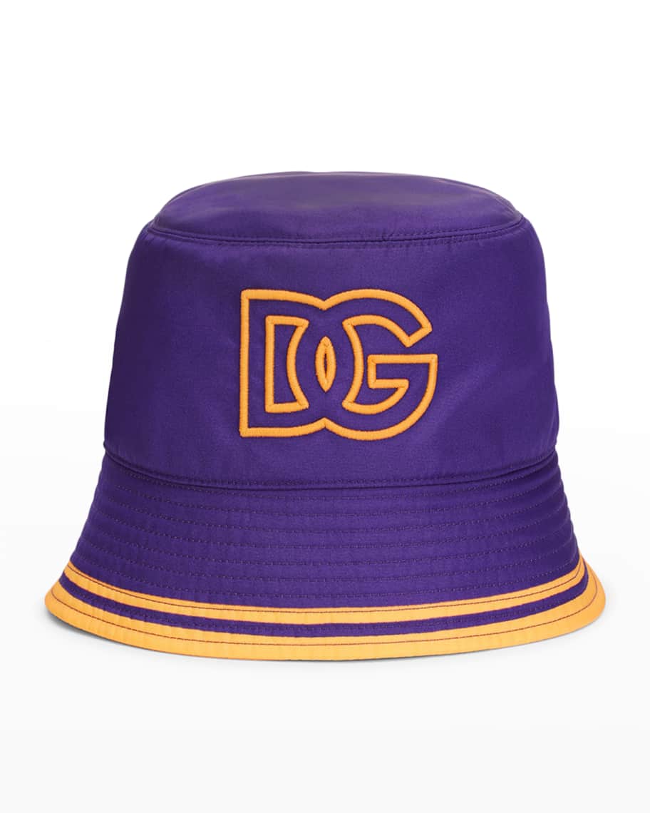 Dolce&Gabbana Men's DG-Logo Bucket Hat | Neiman Marcus