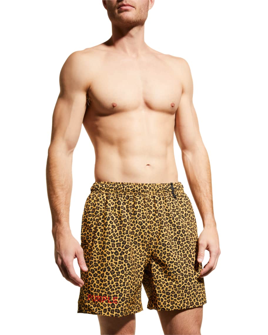 leopard shorts men