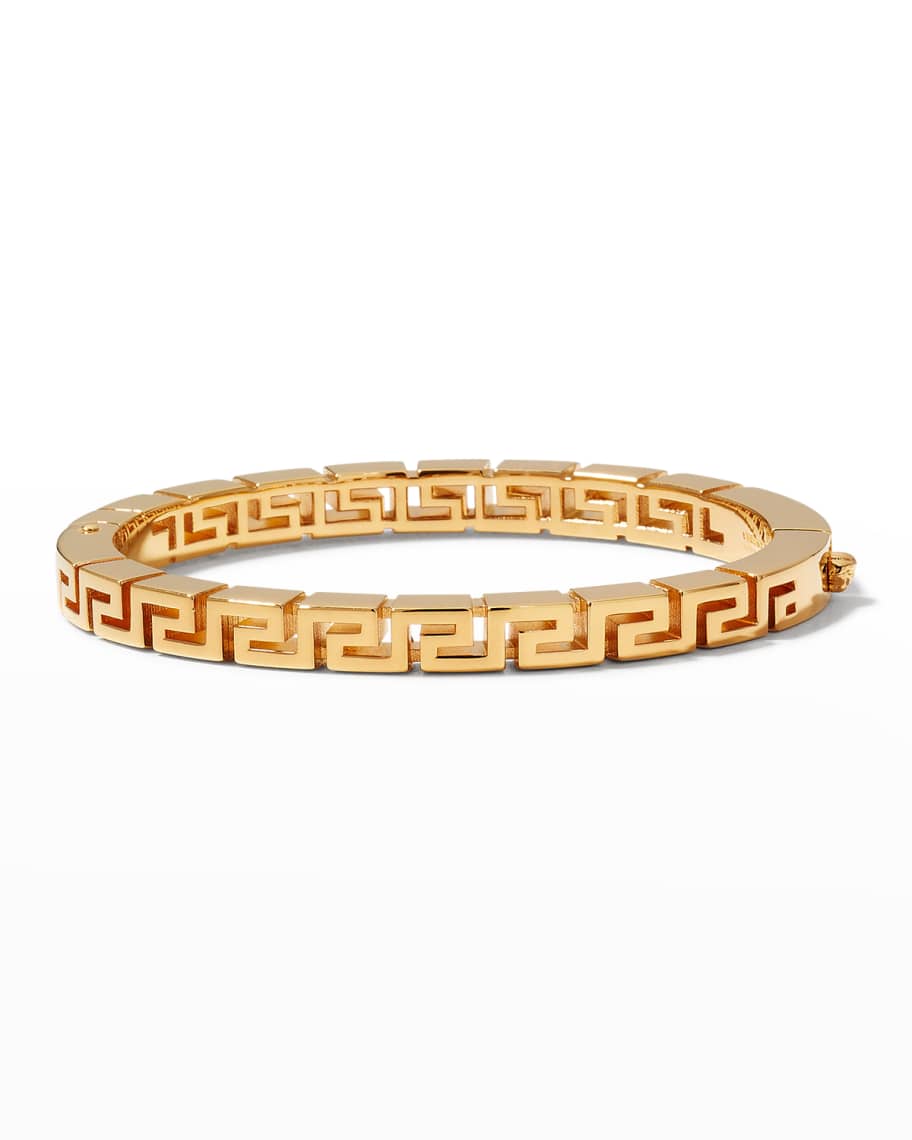 Versace Greca Metal Bracelet | Neiman Marcus