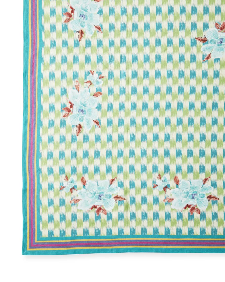 Lisa Corti Veranda Tablecloth, 71" x 106" | Neiman Marcus