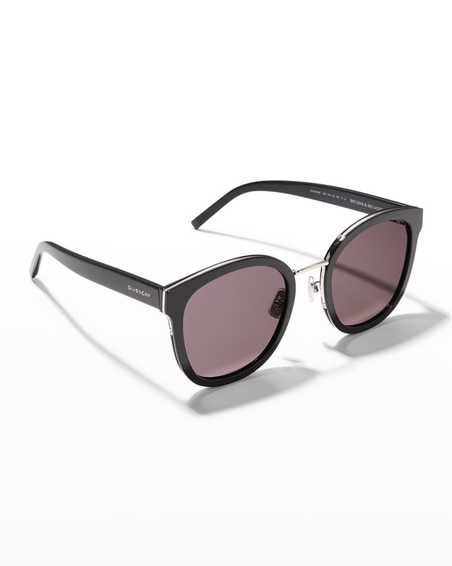 Givenchy Gradient Acetate Butterfly Sunglasses | Neiman Marcus
