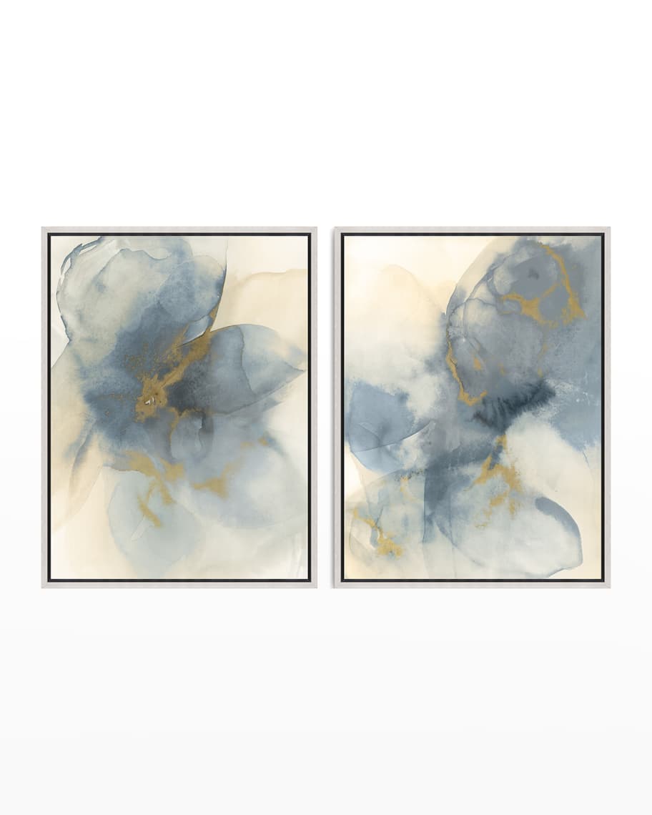 "First Bloom" 2-Piece Giclee on Canvas Wall Art Set | Neiman Marcus