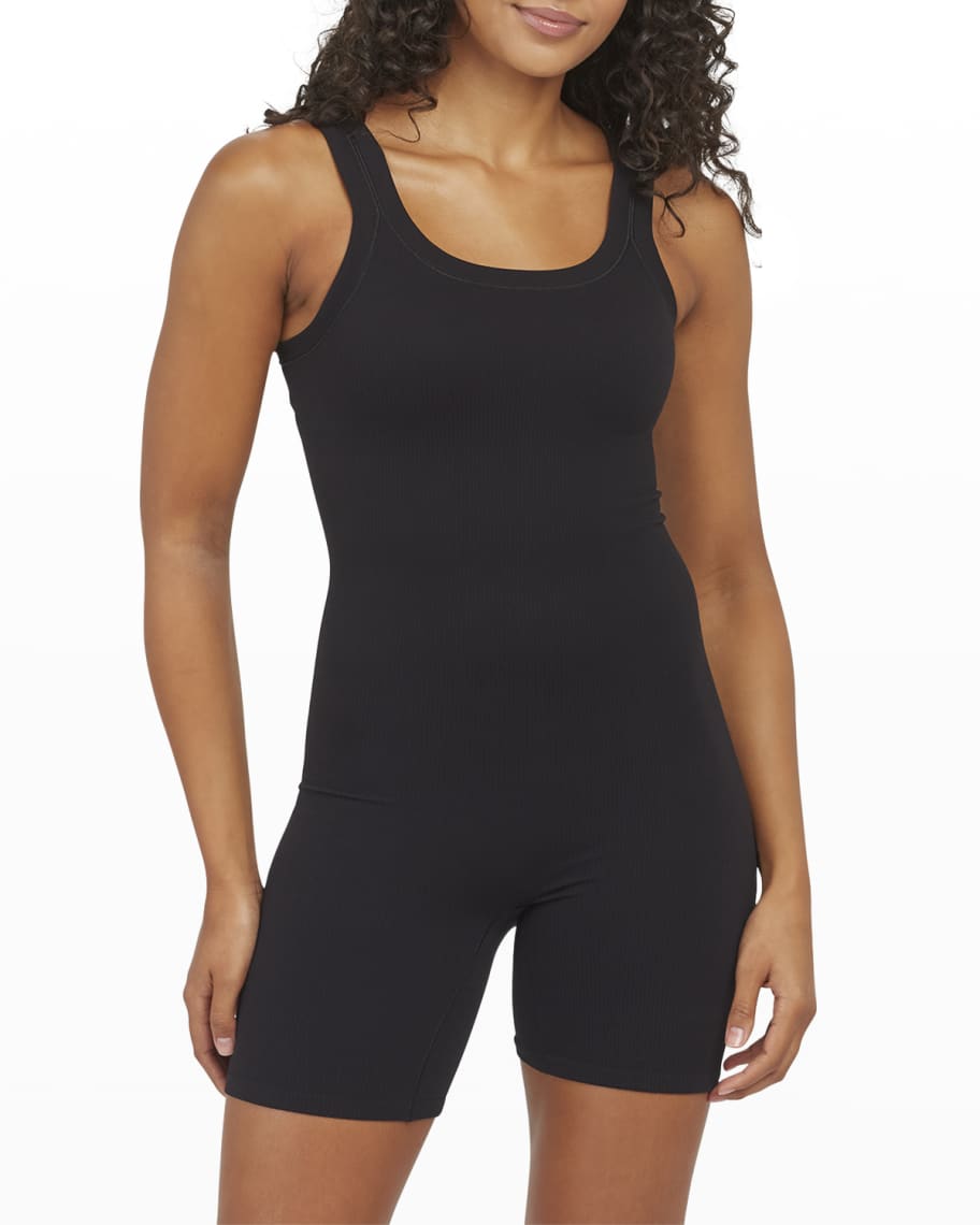Spanx EcoCare Ribbed Seamless Unitard | Neiman Marcus