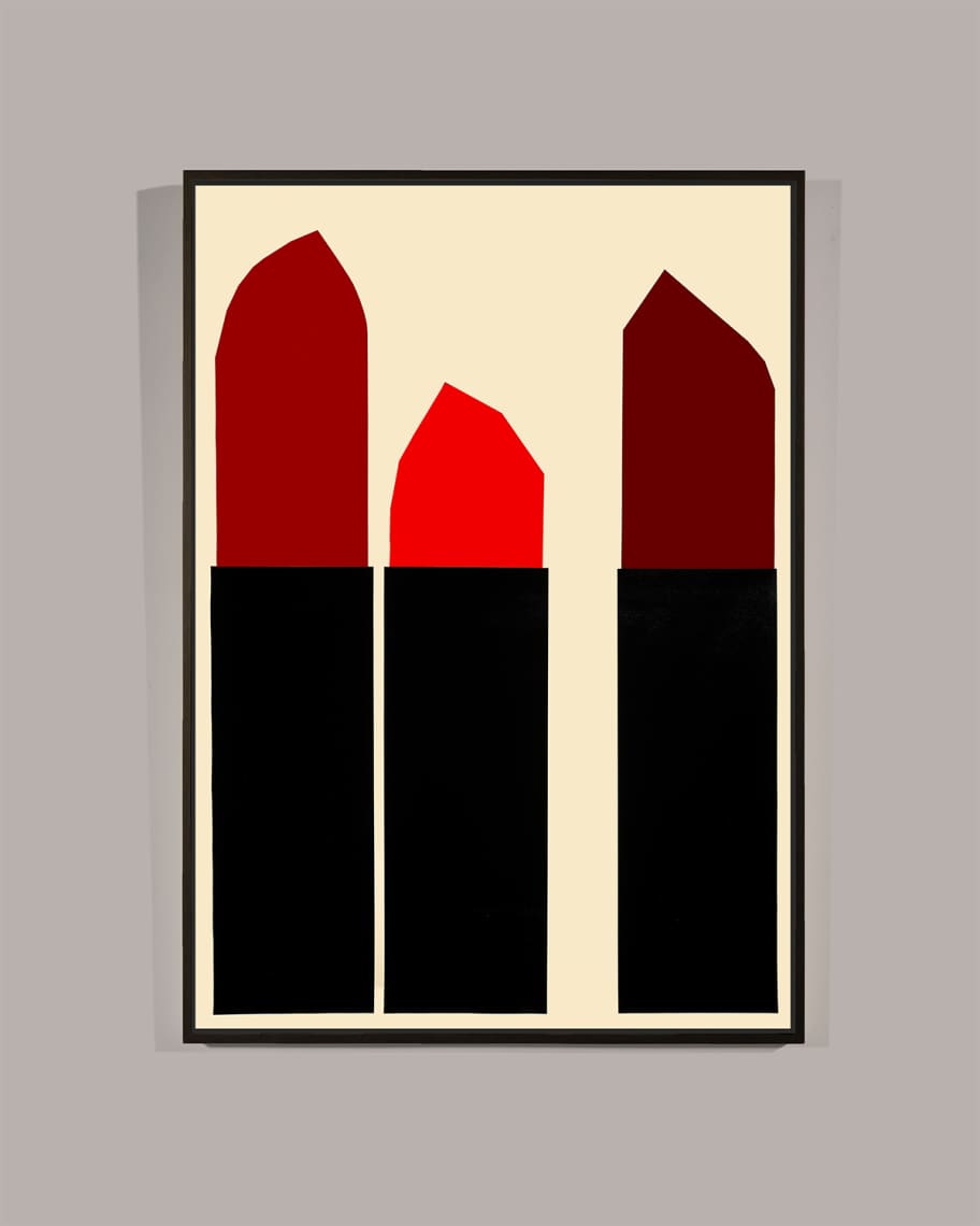 RFA Fine Art Red Pepper Lipsticks' Wall Art on Canvas | Neiman Marcus