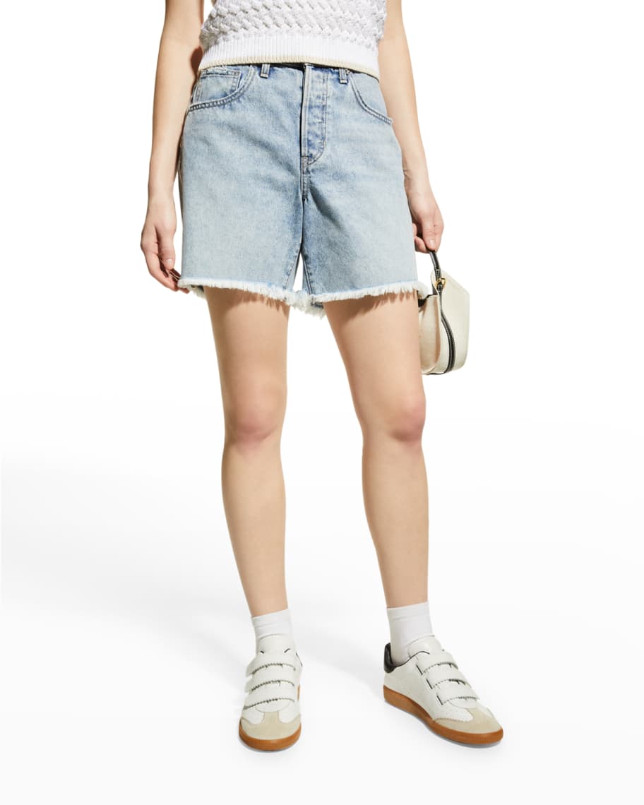 Veronica Beard Shiloh Mid-Length Shorts | Neiman Marcus