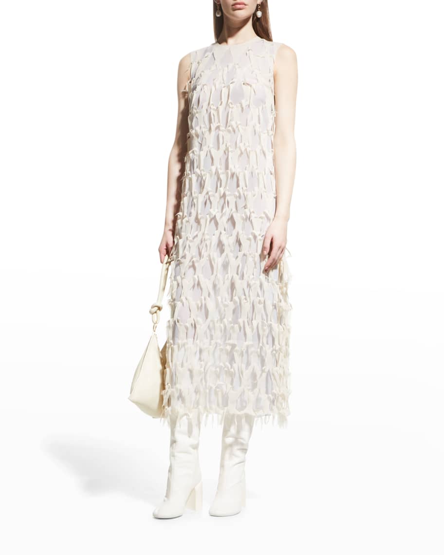Maison Margiela Netted Midi Dress | Neiman Marcus