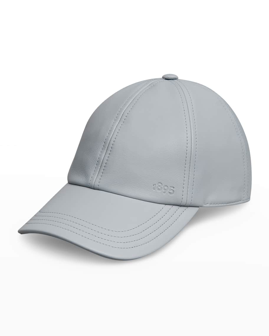 Berluti Men's Leather Six-Panel Baseball Hat | Neiman Marcus