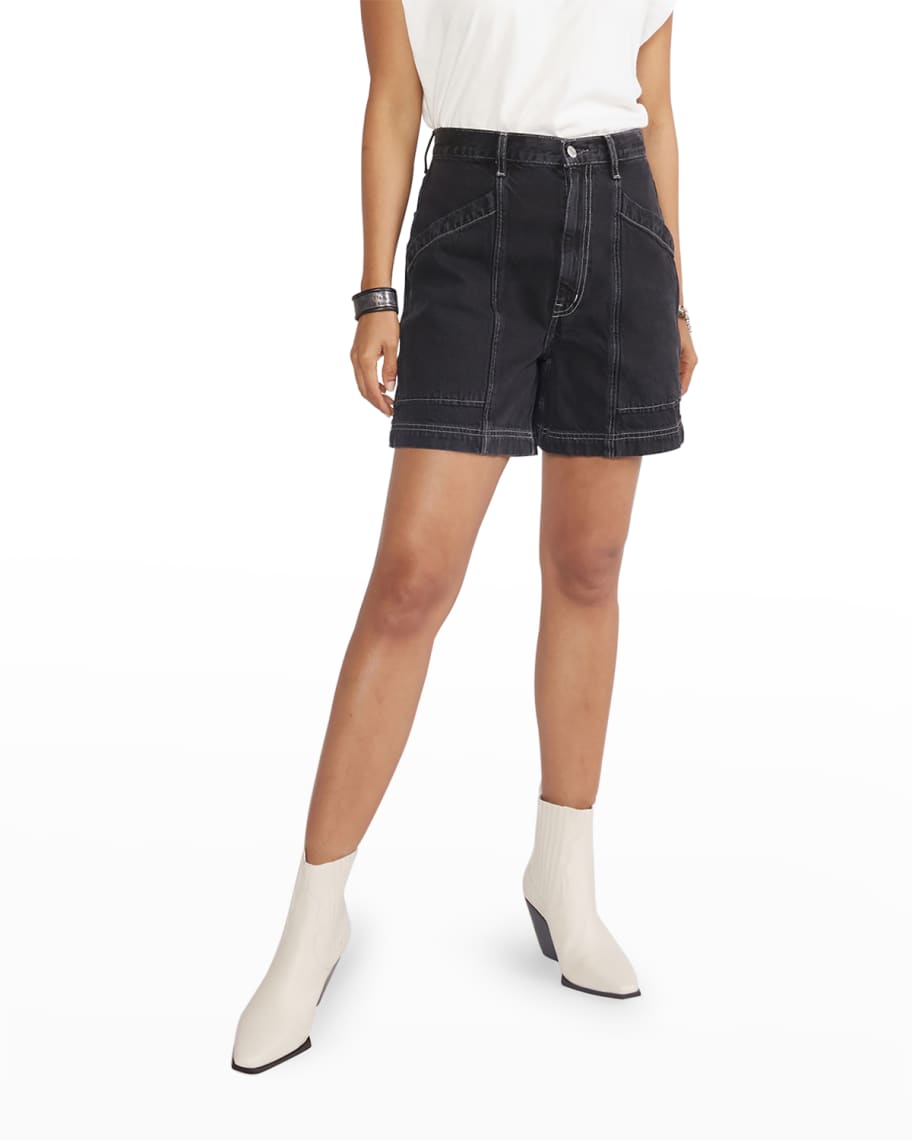 ETICA Elia High Rise Utility Shorts | Neiman Marcus