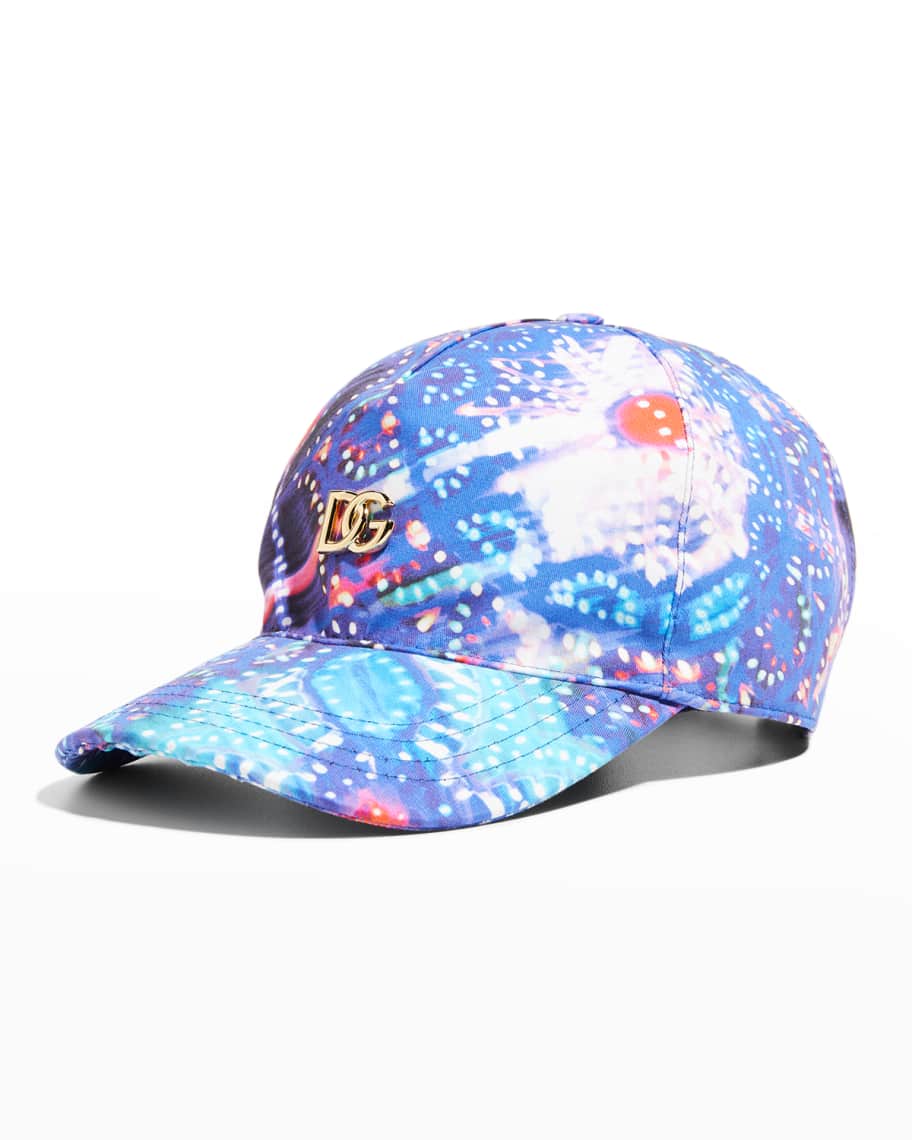 Dolce&Gabbana Men's DG Bright Lights Baseball Hat | Neiman Marcus