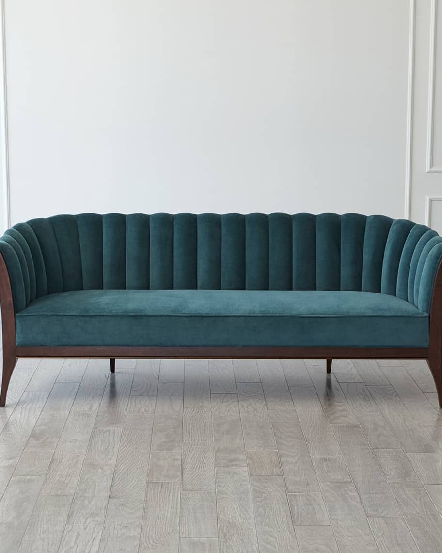 Global Views Channel Back Sofa | Neiman Marcus