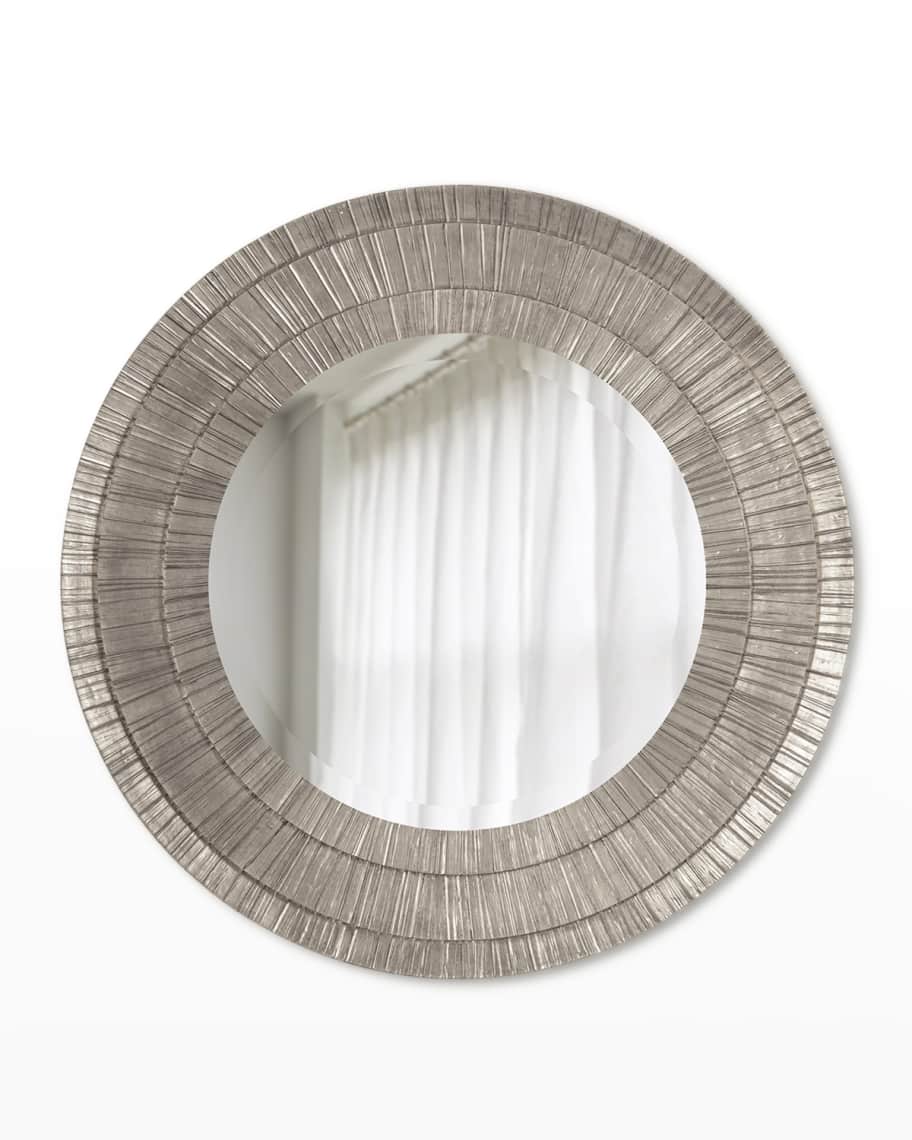 John-Richard Collection Peili Gold Mirror | Neiman Marcus