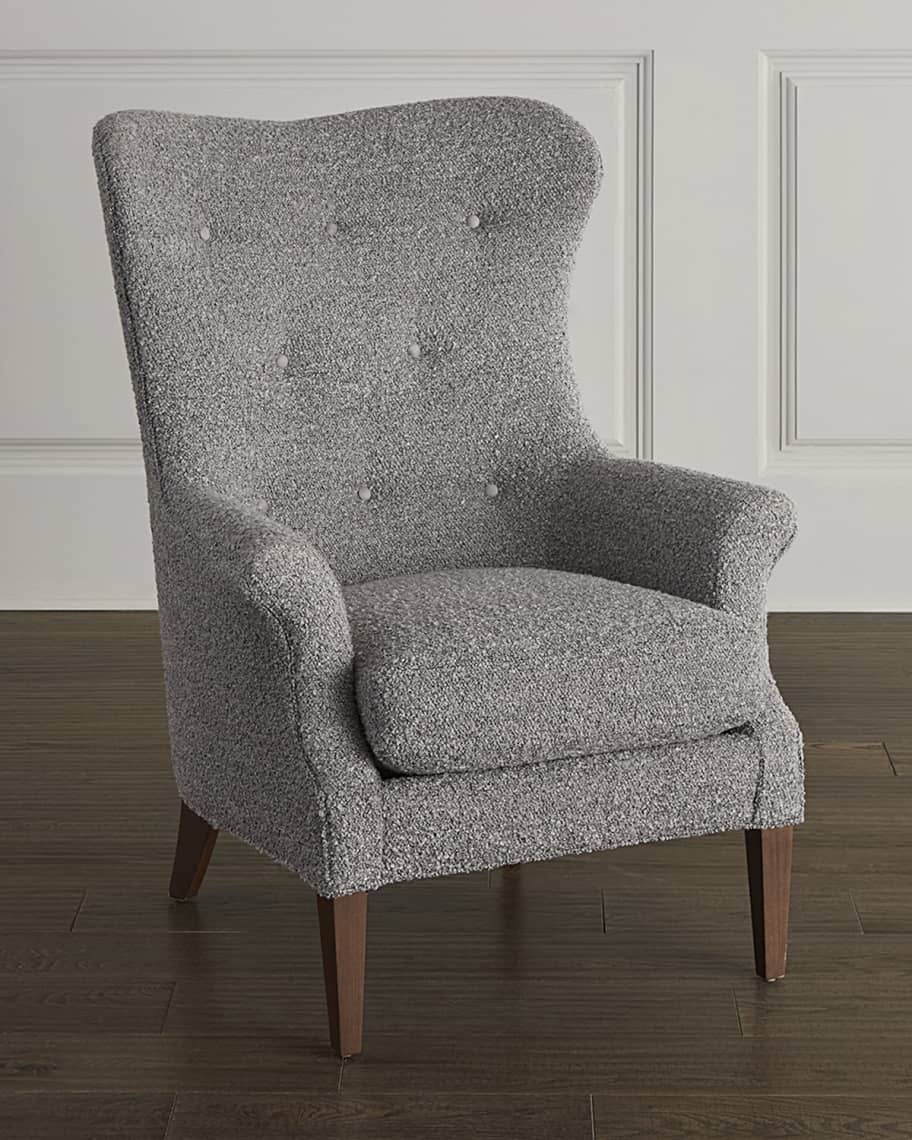 Massoud Harlen Wing Chair | Neiman Marcus