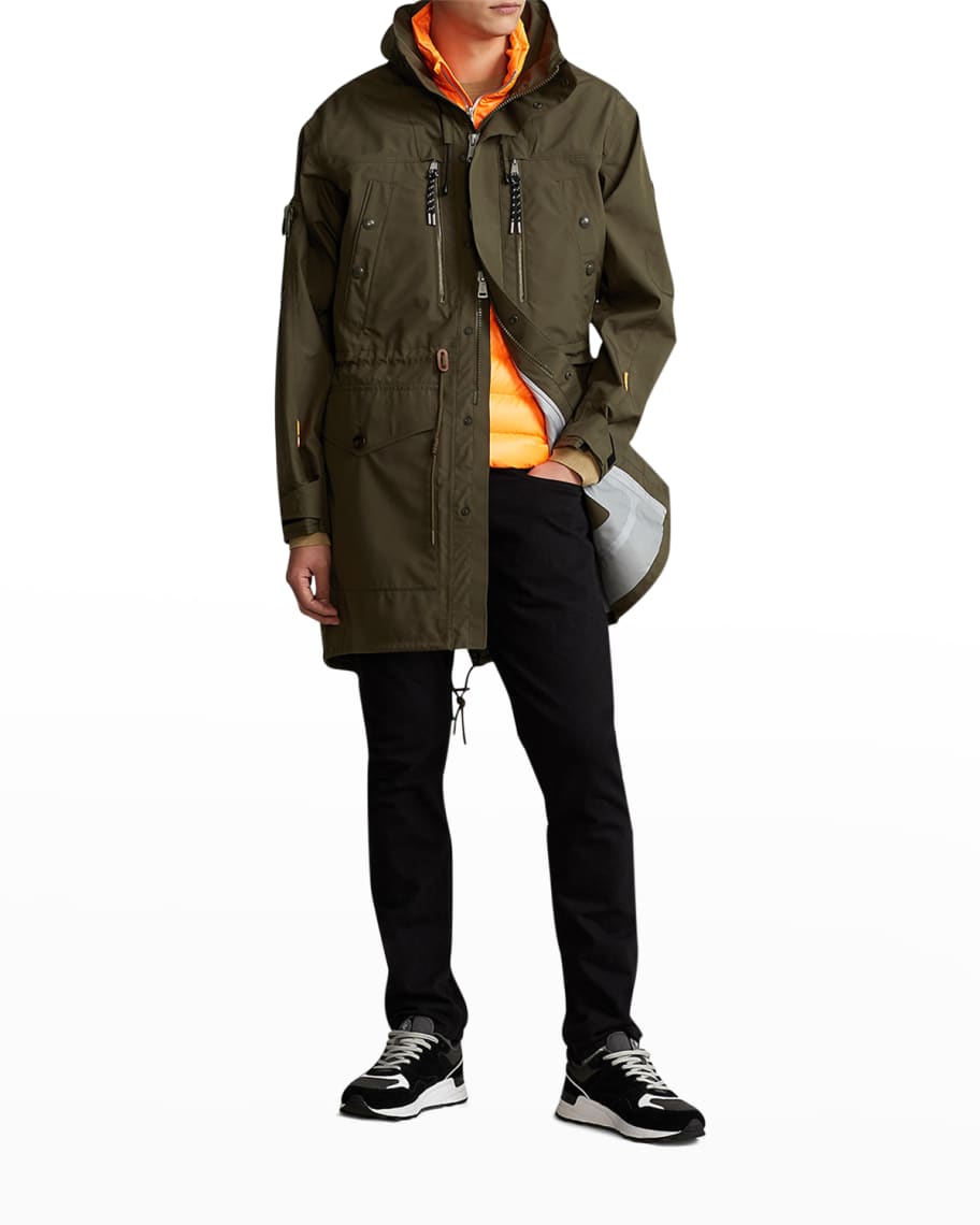 RLX Ralph Lauren Men's RLX Patterson Hooded Marsh Coat | Neiman Marcus