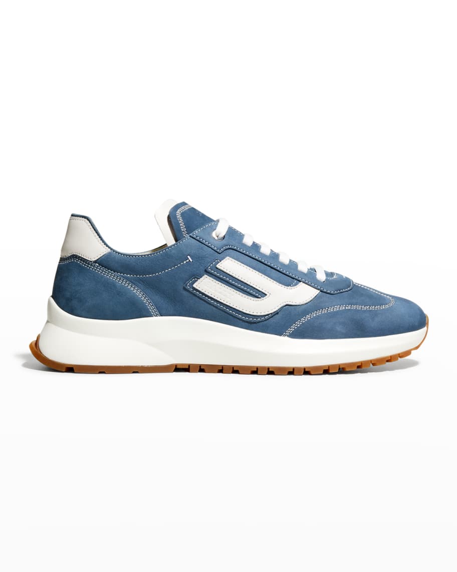 Bally Men's Leather Low-Top Sneakers | Neiman Marcus