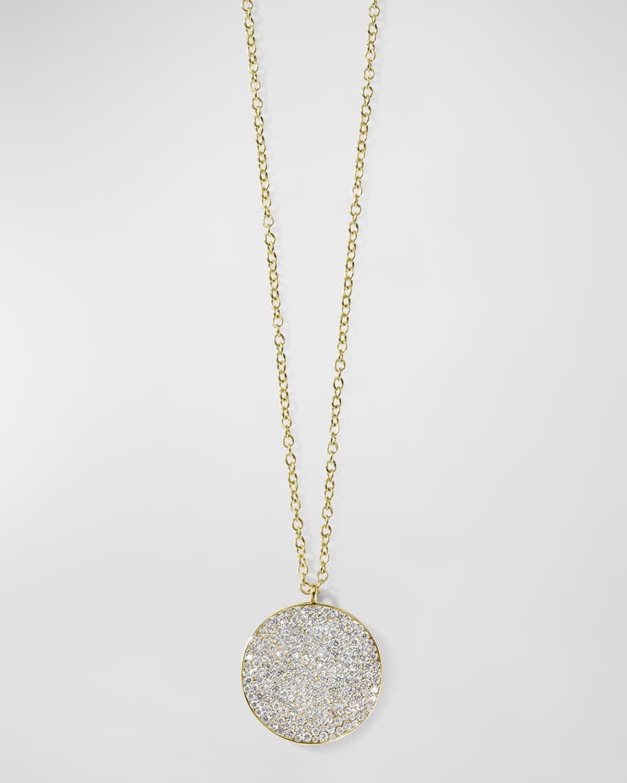 Ippolita Large Flower Pendant Necklace in 18K Gold With Diamonds ...