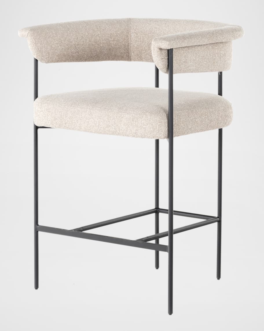 Four Hands Carrie Counter Stool, 26.5" | Neiman Marcus