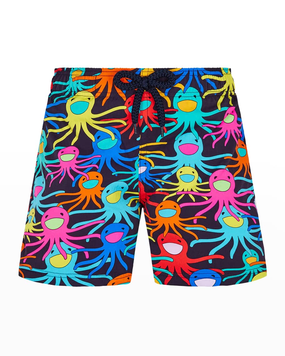 Vilebrequin Boy's Multi-Color Octopus Swim Trunks, Size 2T-14 | Neiman ...