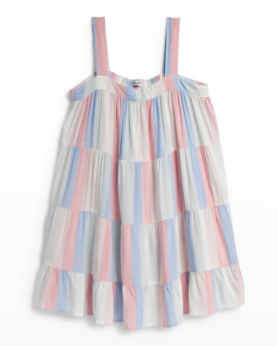 Splendid Girl's Adorn Striped Dress, Size 7-14 | Neiman Marcus