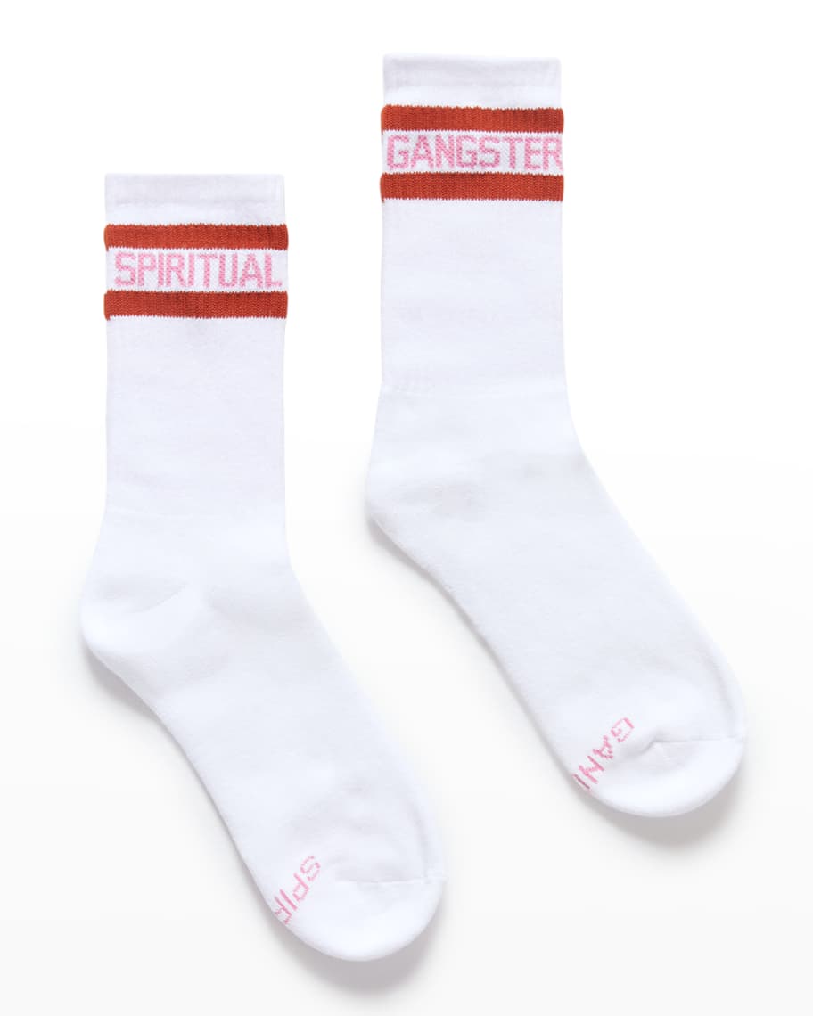 Spiritual Gangster SG Logo Tube Socks | Neiman Marcus