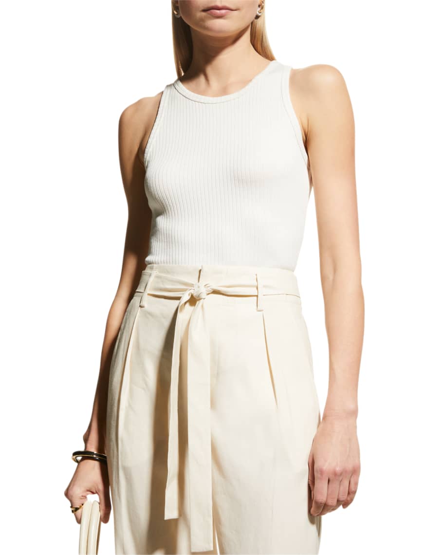 Splendid Eco Supersoft Rib-Knit Tank Top | Neiman Marcus