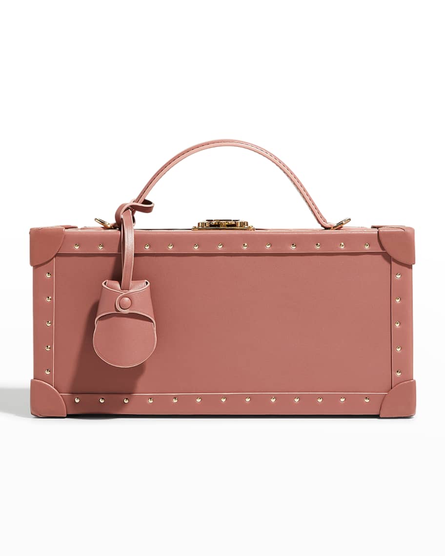 Tanner Krolle Wicket Stud Luggage Top-Handle Bag | Neiman Marcus