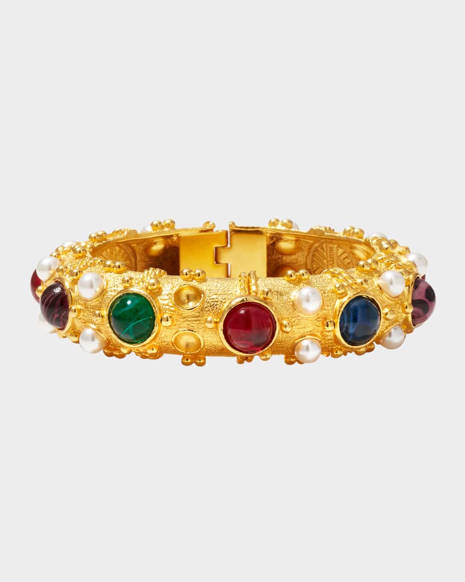 Ben-Amun Byzantine Multi-Stone Cuff | Neiman Marcus