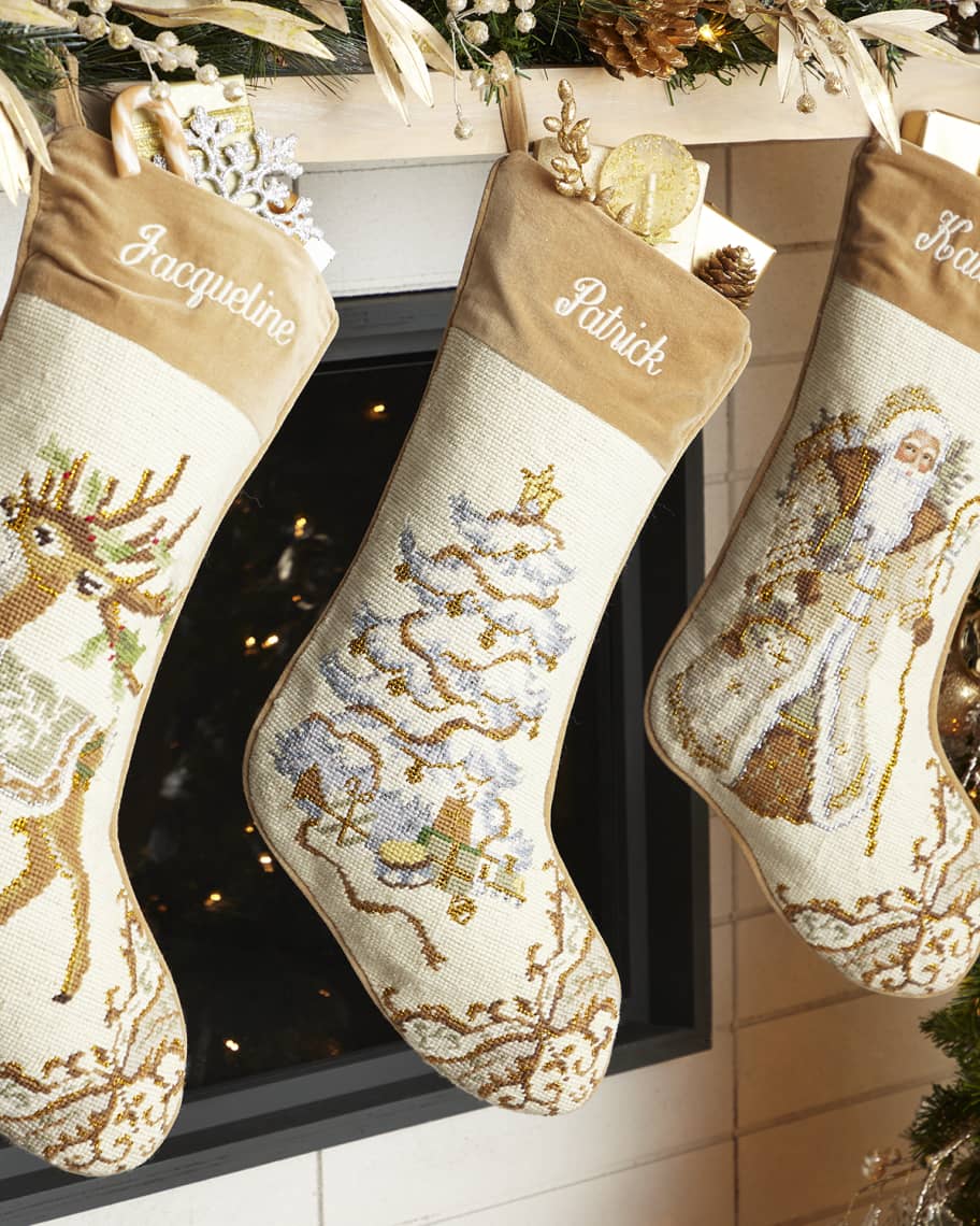 Personalized Christmas Tree Stocking | Neiman Marcus